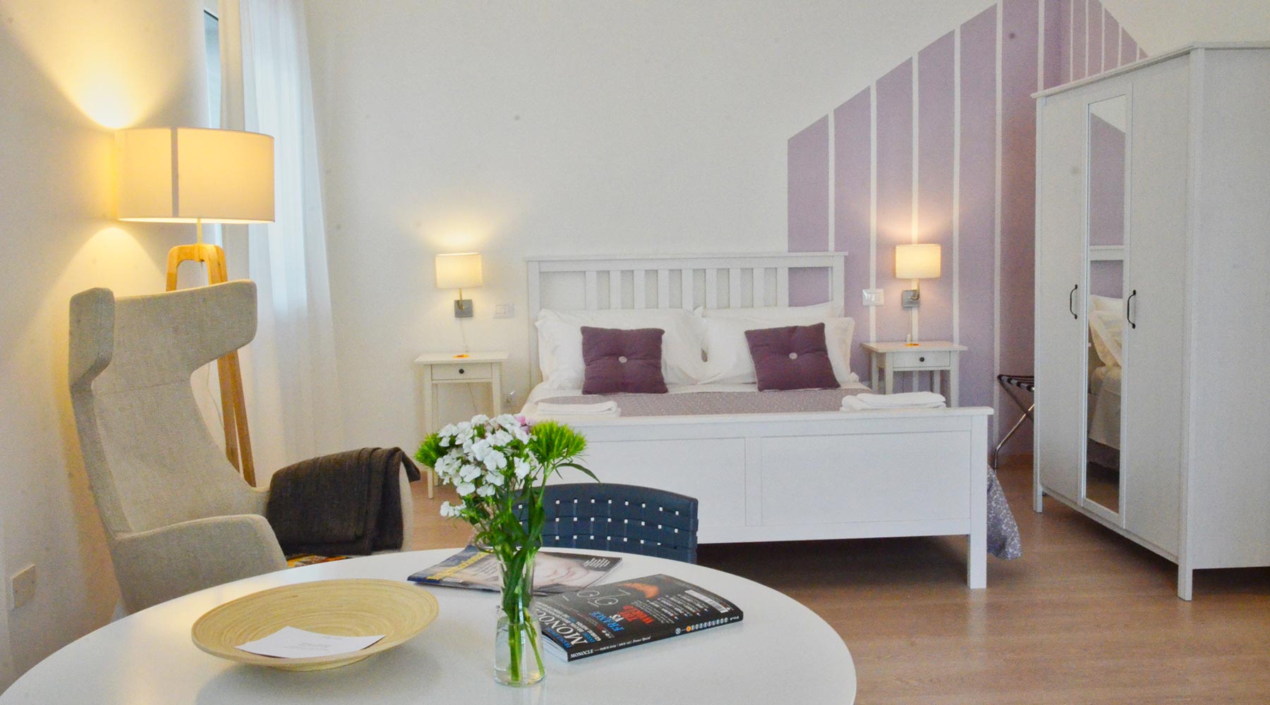 Petit Hotel Zimmer: 3 Doppelzimmer und 6 Mini-Suiten